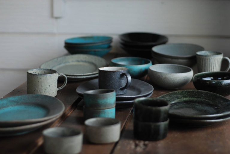 飯高幸作 kousha ceramic works - 島作